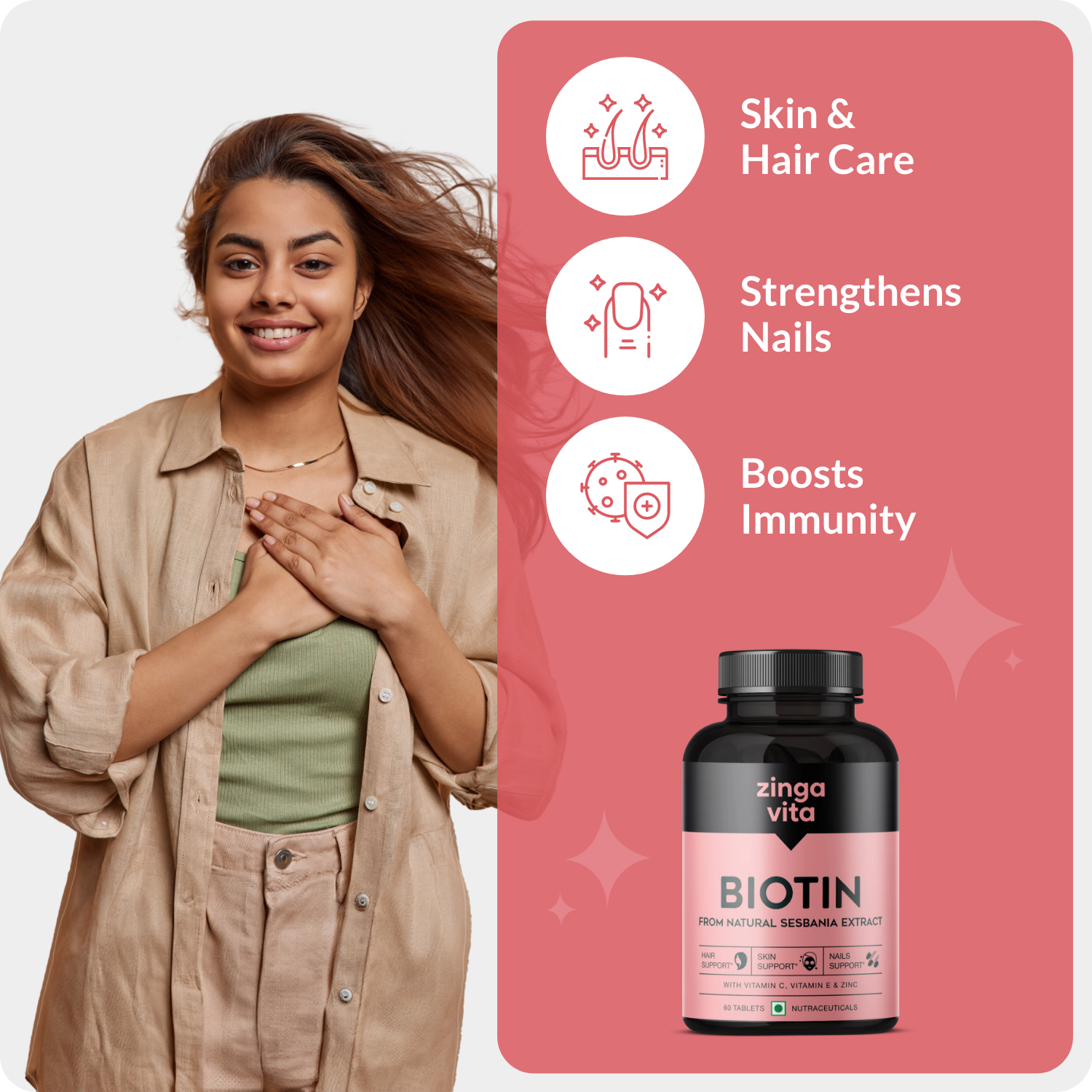 Biotin Tablets – Zingavita